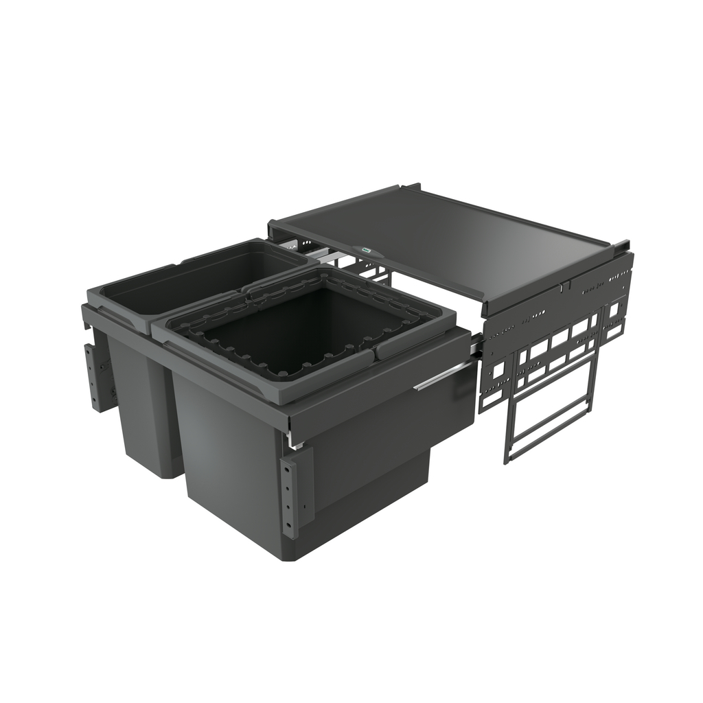 Cox® Base 360 R/600-2, afvalsysteem voor Frontuittreksysteem, antraciet ...