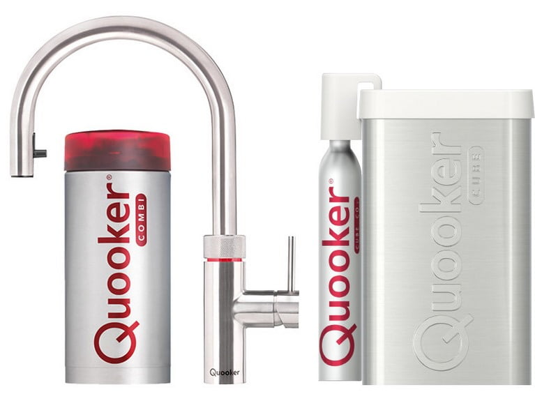 Quooker COMBI+ en CUBE Flex RVS | Bestel Direct Online