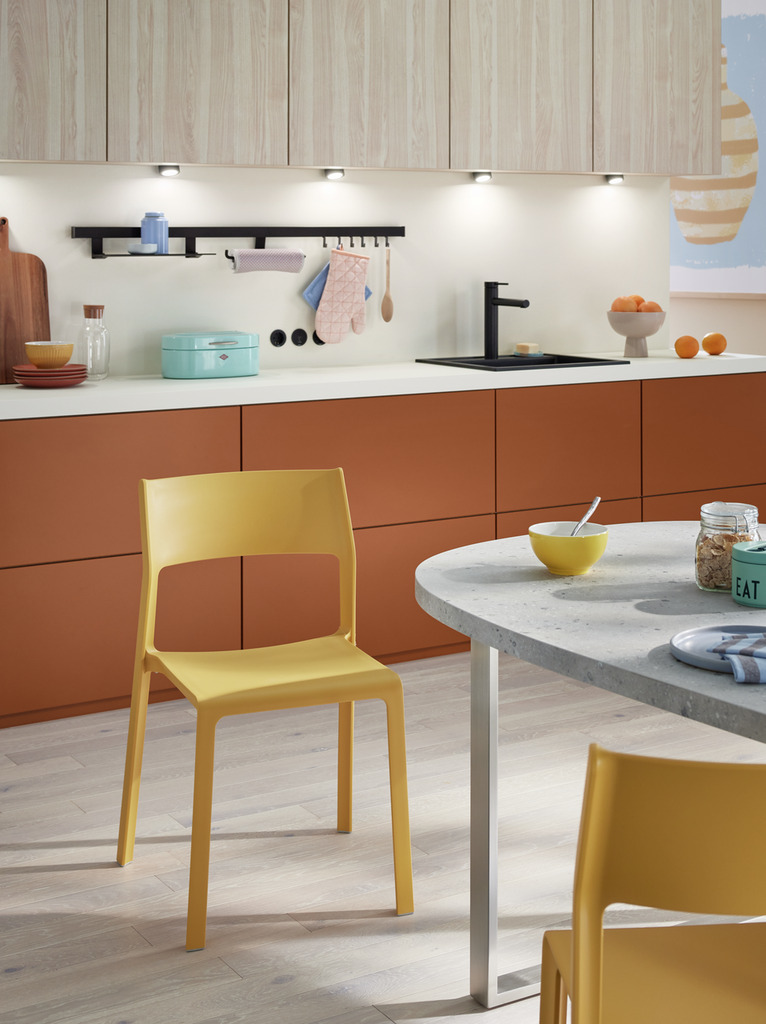 Trill 1, Stoel, senape/geel | Bestel Direct Online